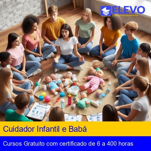 Curso Grátis de Cuidador Infantil e Babá com Certificado | Elevo Cursos