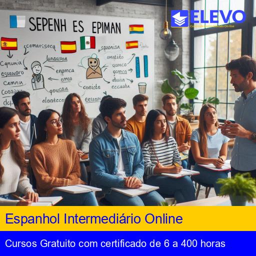 Curso Grátis de Espanhol Intermediário Online com Certificado | Elevo ...